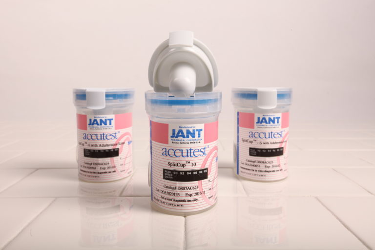 Accutest SplitCup Urine Drug Test - JANT PHARMACAL CORPORATION