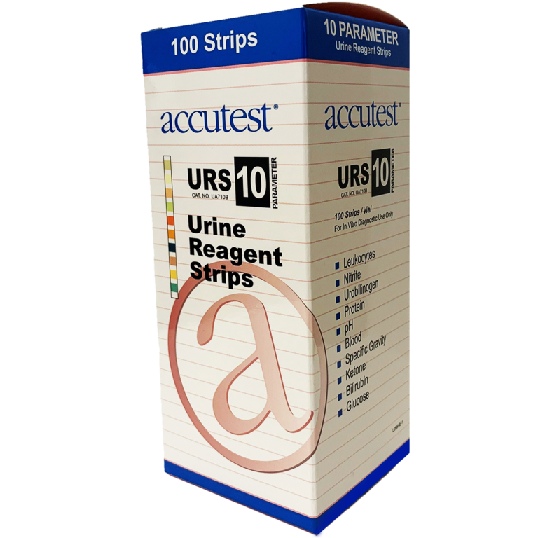 Accutest URS-10 Urine Reagent Strips - JANT PHARMACAL CORPORATION