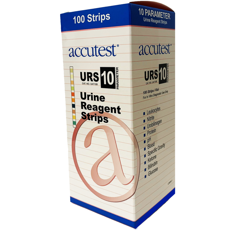 Accutest URS-10 Urine Reagent Strips - JANT PHARMACAL CORPORATION