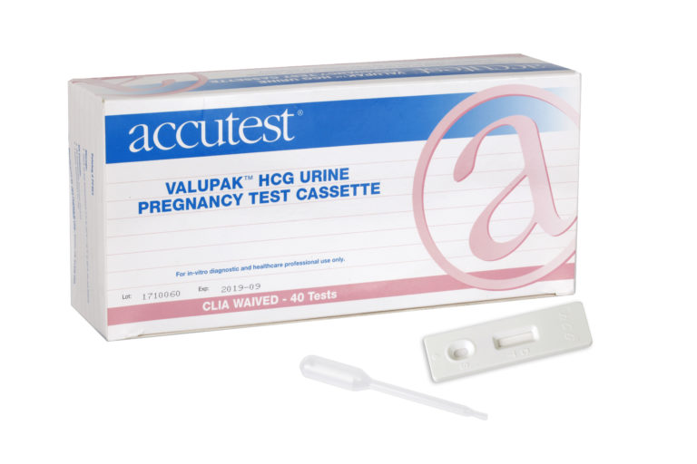 Accutest ValuPak™ Pregnancy Test - JANT PHARMACAL CORPORATION