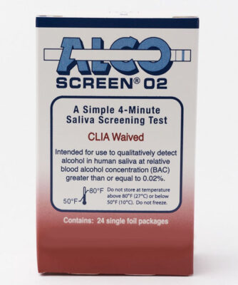 Saliva Alcohol Test | Alco-Screen 02™ | CLIA WAIVED