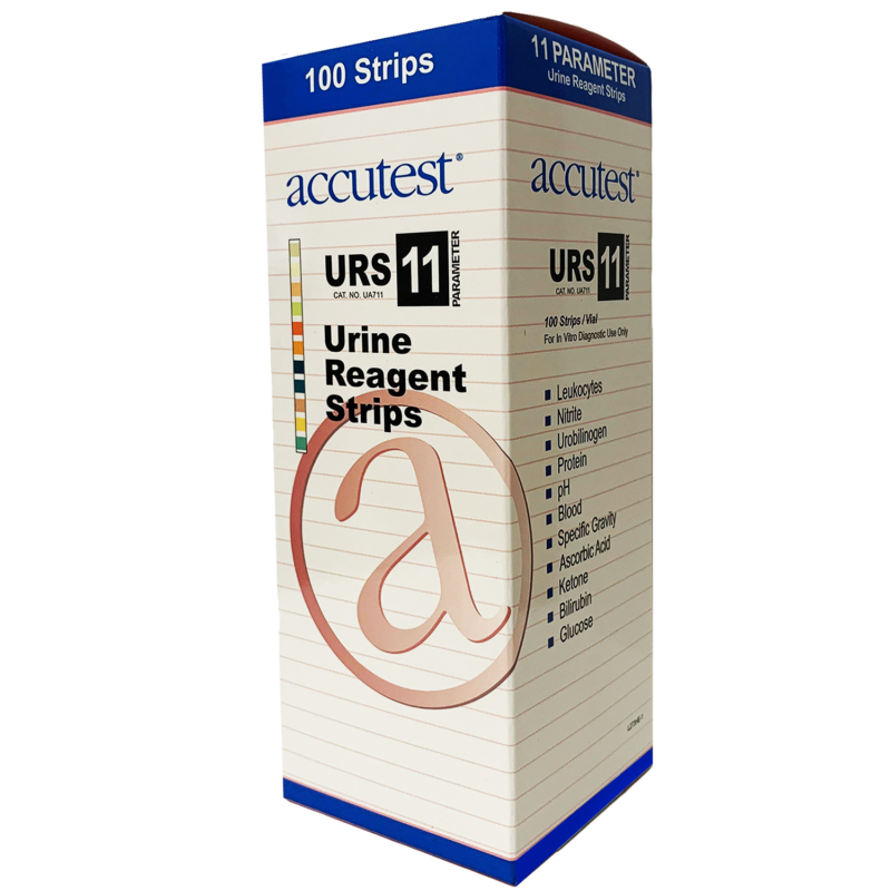 Accutest URS-11 Urine Reagent Strips - JANT PHARMACAL CORPORATION
