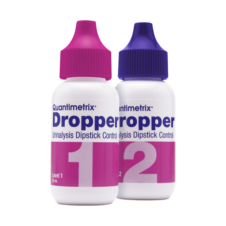 DROPPER Plus POC Urinalysis Dipstick Control| Quantimetrix